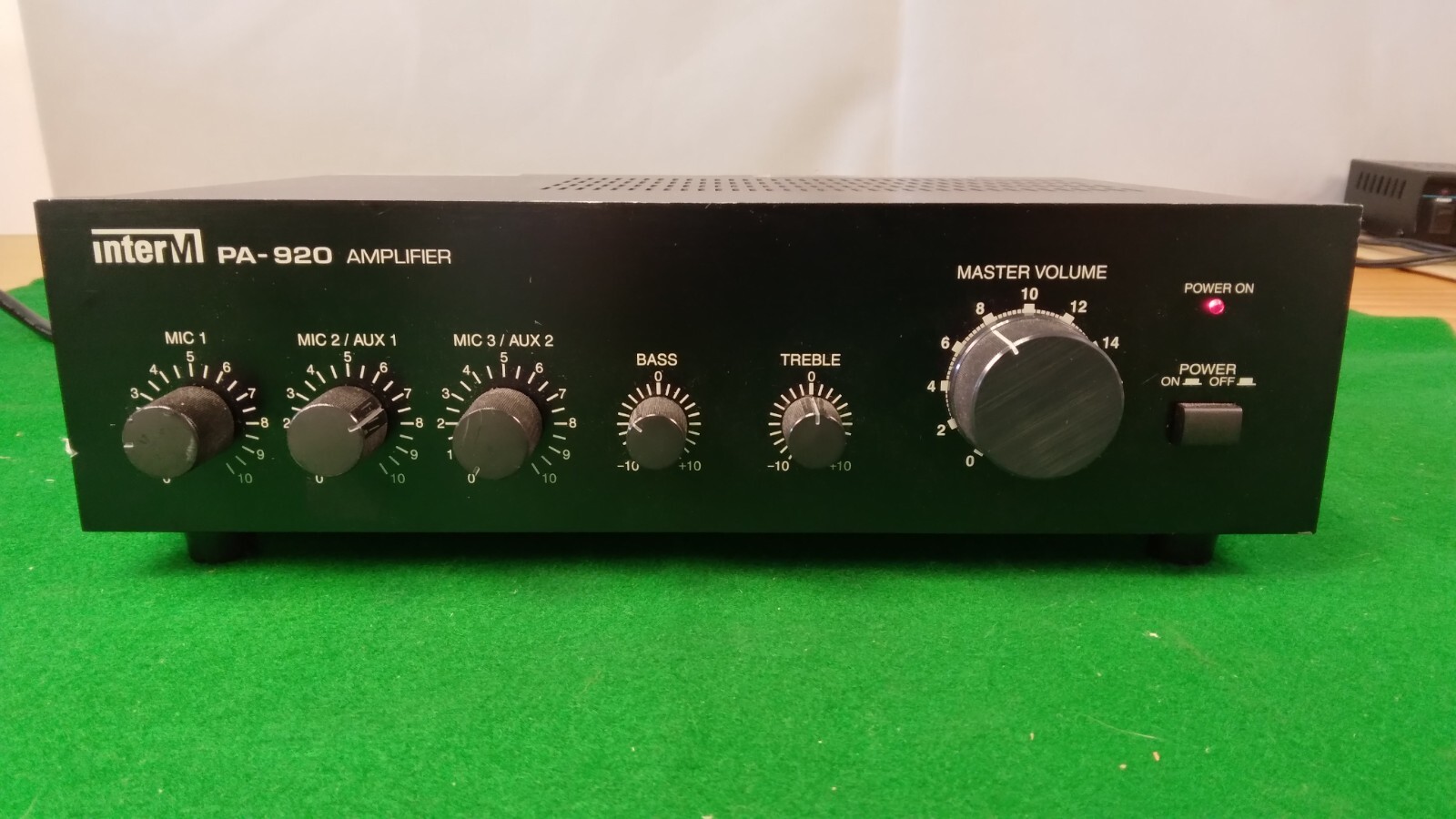 Vintage InterM PA-920 35W Input Professional Audio Power Amplifier | eBay