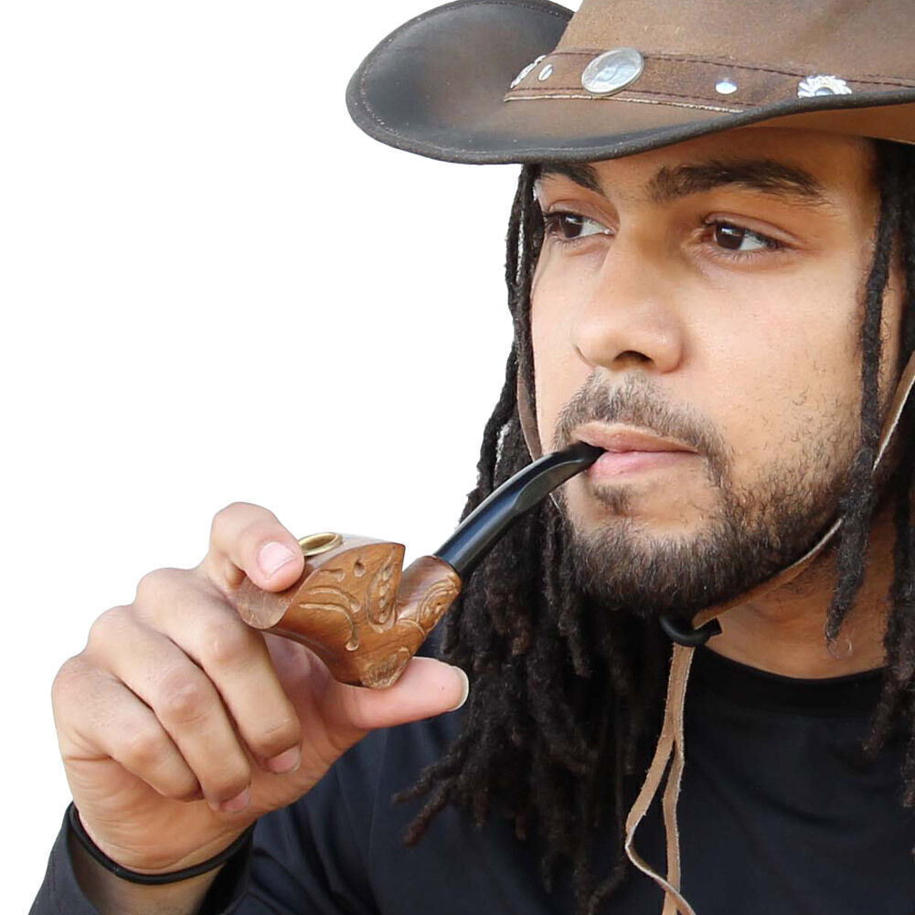 Armory Replicas Handmade American Author Tobacco Pipe | Unique Design ...