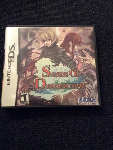 Sands of Destruction (Nintendo DS, 2010) CIB Complete In Box RARE SEGA ...