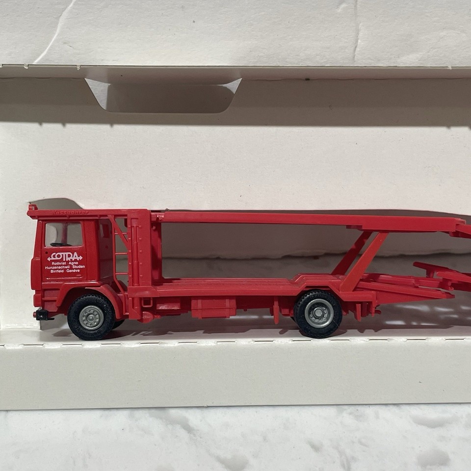 Herpa Volvo F10 Car Transporter “Cotra Aargau Geneve Rothrist” 1:87 ...