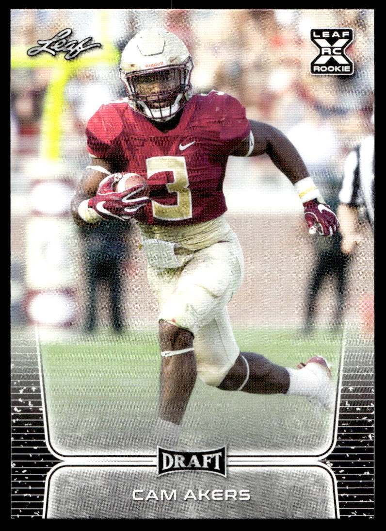 Cam Akers 2020 Leaf Draft #22 Florida State Seminoles Football Card | eBay