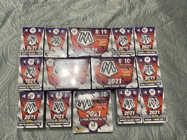 2021 Mosaic Soccer UEFA Euro 2020 blaster 10 and 4 Mega box lot, Factory Sealed | eBay