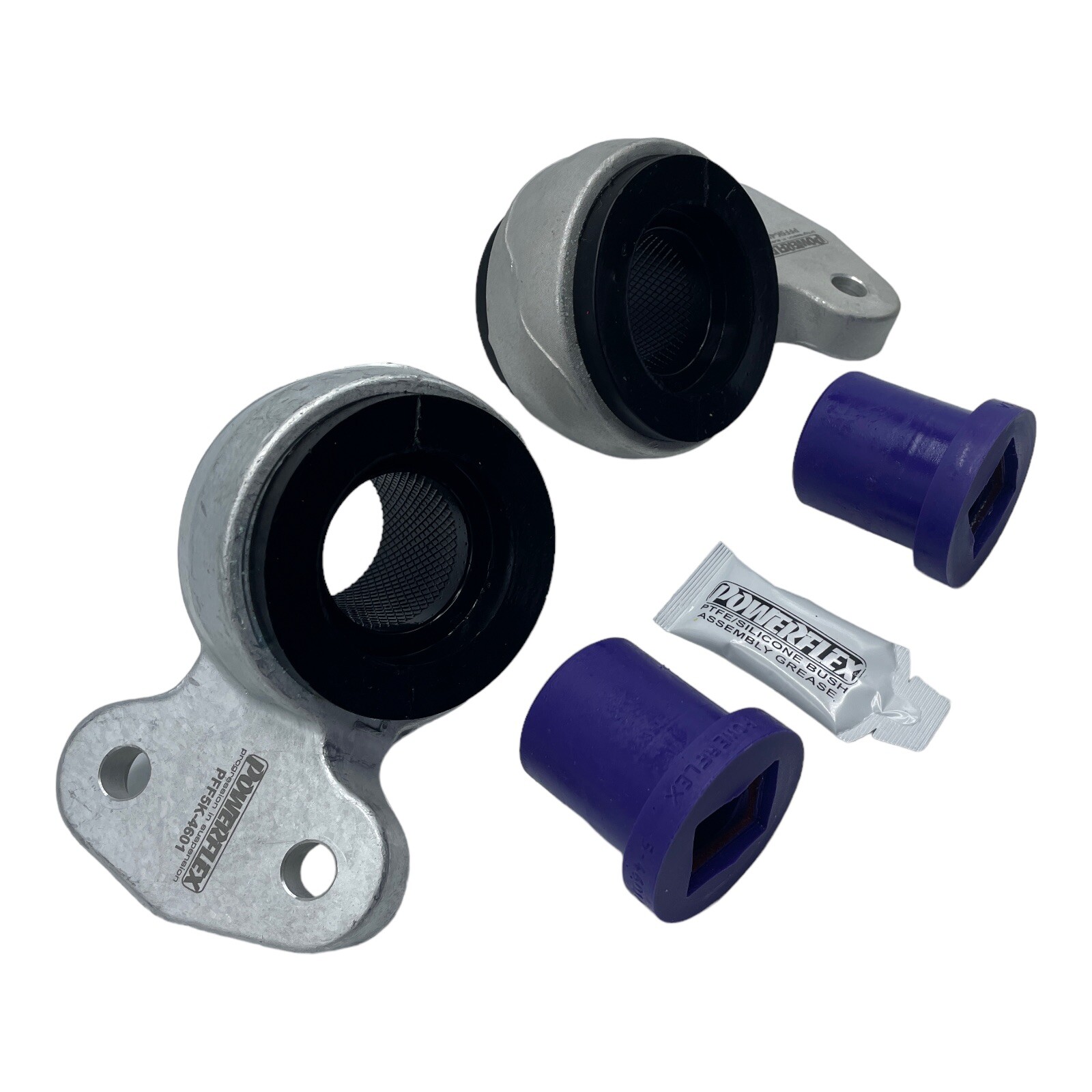 Powerflex Front Control Arm Bushing Set In Brackets BMW E46 PFF5-4601 3 ...