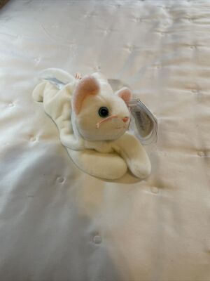 MINT Ty Beanie Babies - FLIP THE CAT - 4TH GEN SWING TAG/4TH GEN TUSH ...