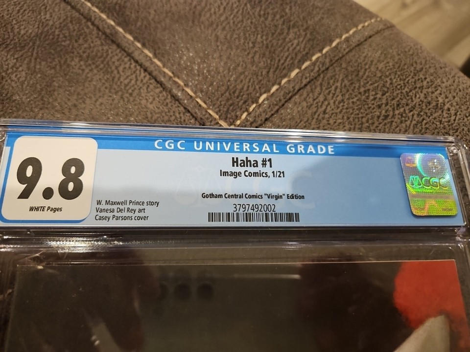 Image Haha #1 Casey Parsons Trump Gotham Central Comics Virgin Variant ...