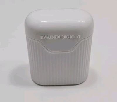 Soundlogic XT Power Buds Earbuds White With Mic Tested Clean | eBay
