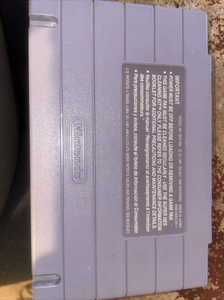 The Lion King | Super Nintendo SNES 1994 | Tested US Version | Cart ...