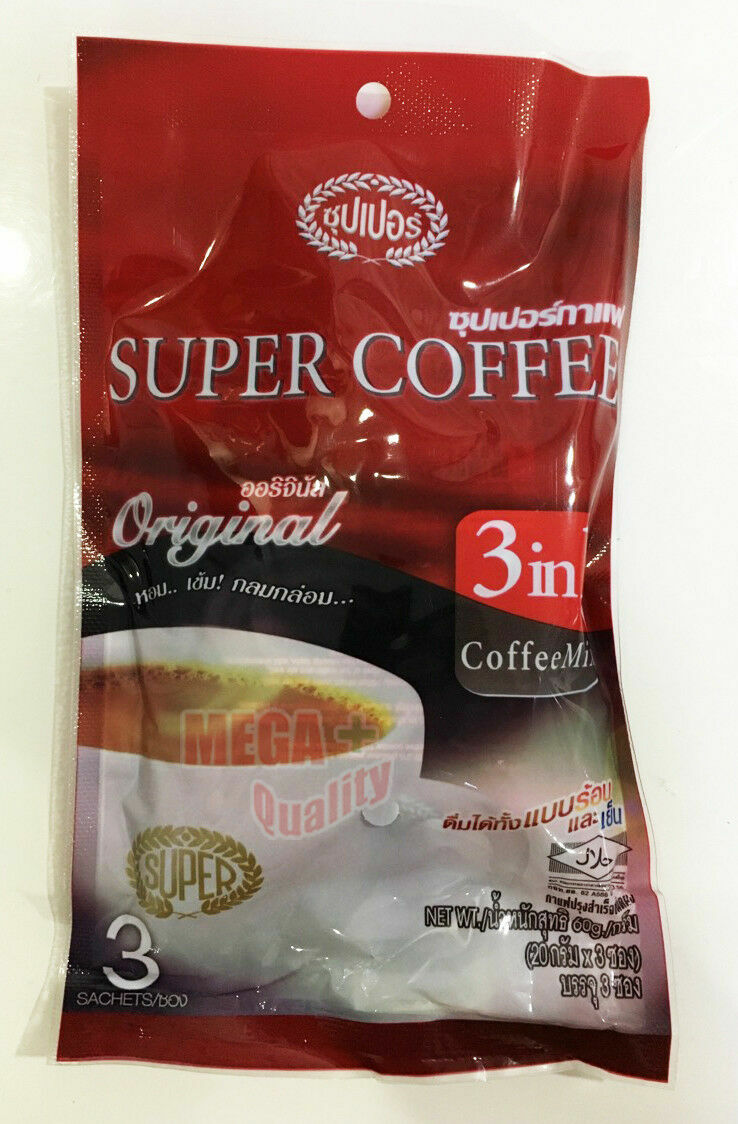 SUPER Coffee Original 3 in 1 Coffee Mix Instant Coffee Powder for sale ...