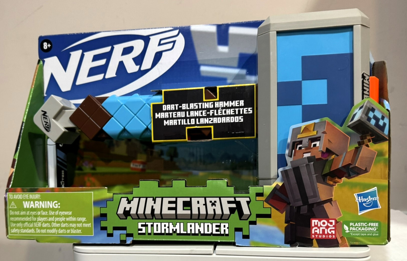 NERF Minecraft Stormlander Blaster Hammer NEW IN BOX!! 195166151335 | eBay