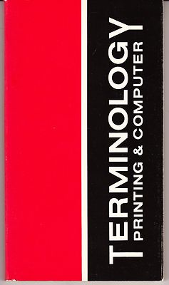 Printing and Computer Terminology by Harold C. Durbin (1981, Paperback ...