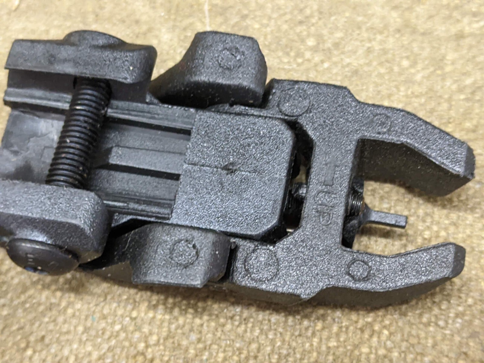 Front and Rear BUIS , polymer folding sights, | eBay