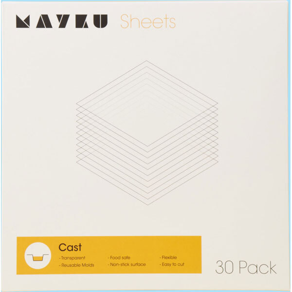 Mayku MCA180100AA Transparent 0.5mm Petg Food-Safe Feuille - 30 Paquet ...