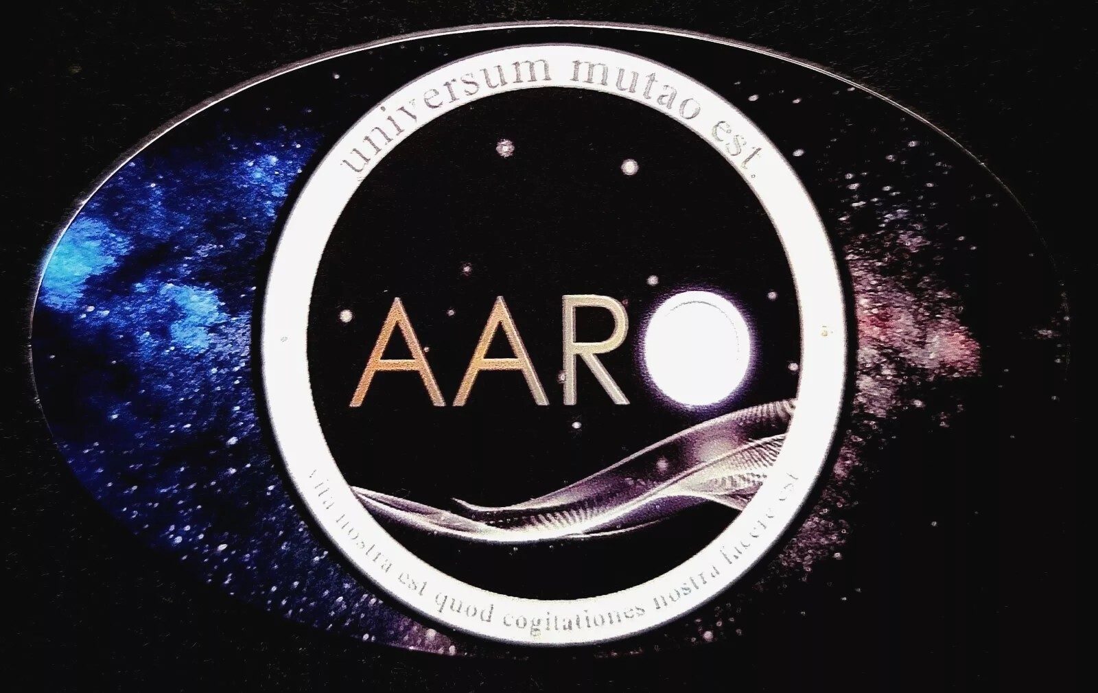 UFO STICKER "ALL DOMAIN ANOMALY RESOLUTION OFFICE" 3 1/2 X 2/1 4 ...