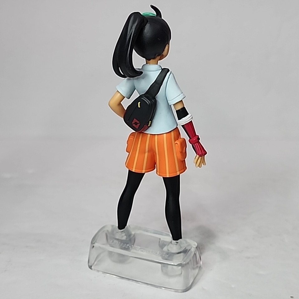Pokemon Scale World 3.5" 1:20 Scale Nemona Trainer Mini Figure Nintendo ...