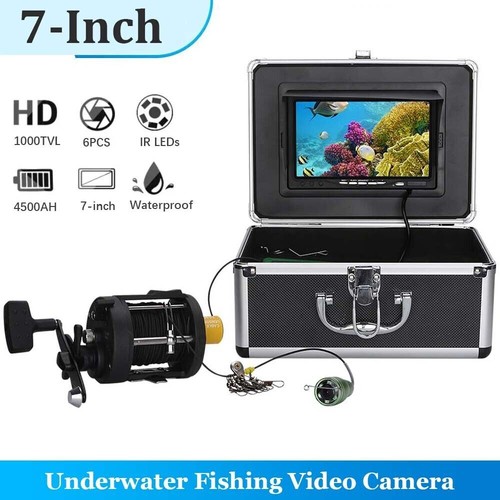 Underwater Fishing Camera with LCD Monitor HD Fish Finder Camera for ...