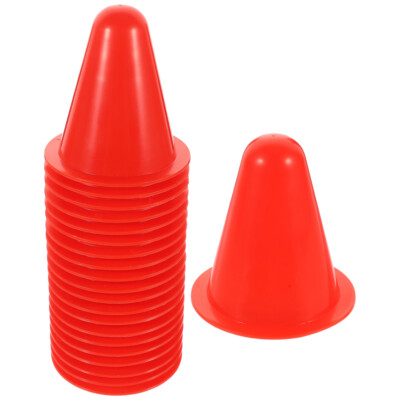 20 Pcs Roller-skating Pile Barrier Cone Agility Cones | eBay