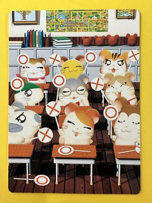 Hamtaro No.018 Little Hamster Tarot Very Rare Card size Japanese JP F/S ...