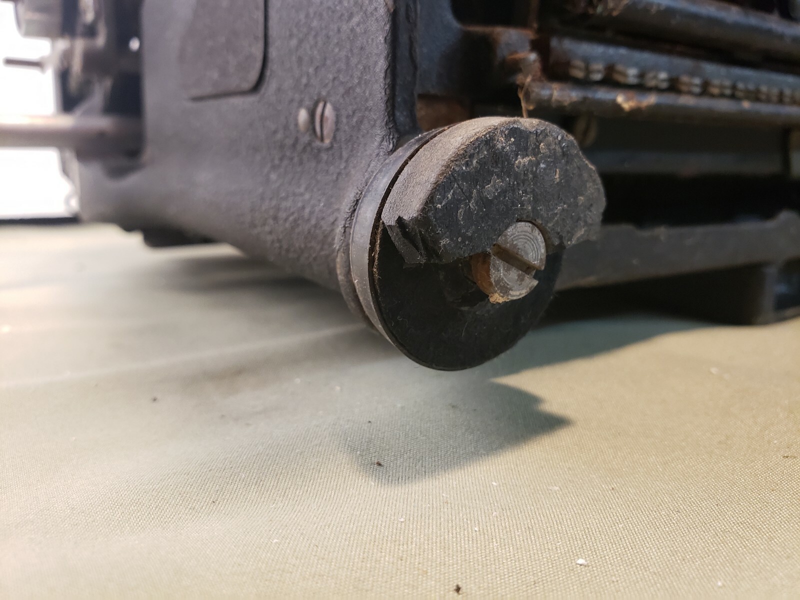 UNDERWOOD No.5 Black Steel Standard Typewriter Vintage, Antique, 1918 ...