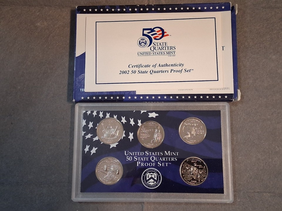2002 US Statehood Quarter Proof Set | eBay