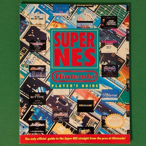 Official Nintendo Player's Guide Super NES SNES Vintage 1992 Strategy ...