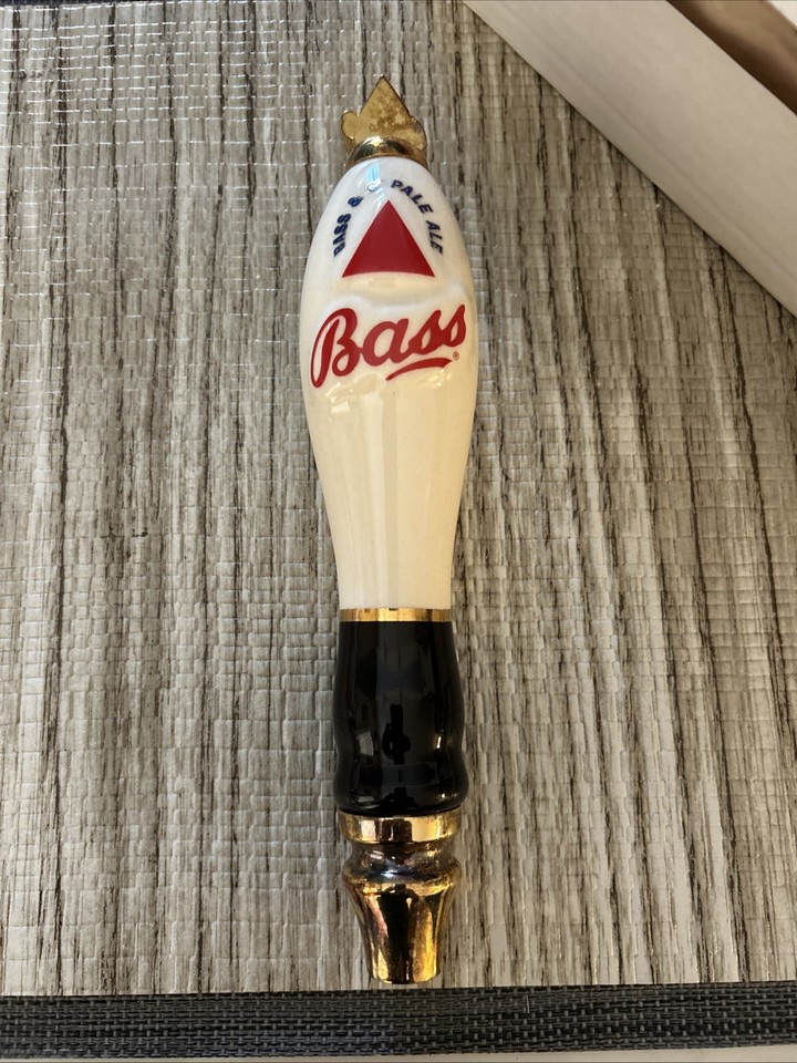 Vintage Bass Pale Ale Beer Tap Handle – Red Triangle – Pub Bar ...