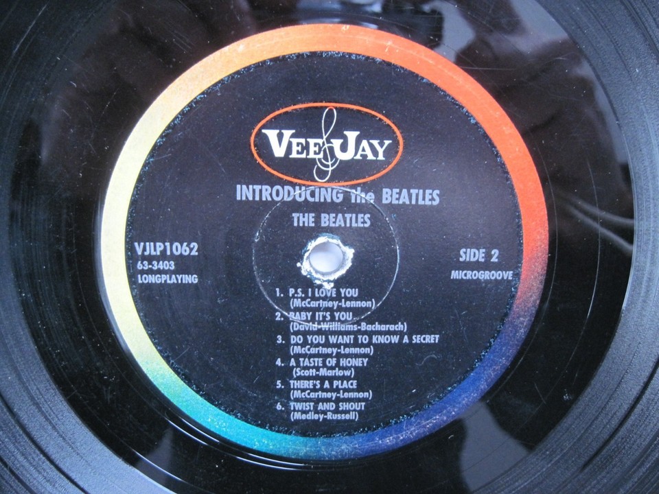 BEATLES - Introducing The Beatles - Vee Jay - Version 1 - W/ Love Me Do ...