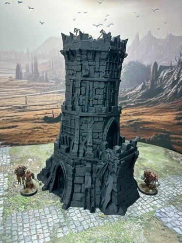 Outpost Tower scenery Terrain 28mm, wargame scenery | eBay