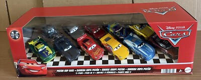 Disney Pixar Cars 3 Piston Cup Race 11 Pack George New-win Carvers ...