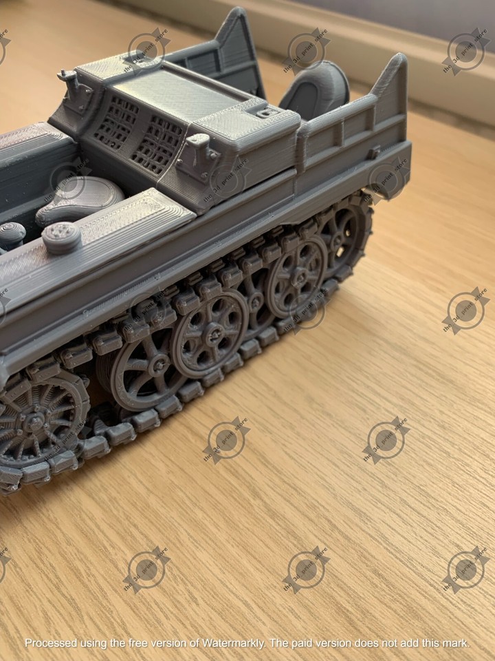 WW2 GERMAN, SD.KFZ.2 - KETTENKRAD 3D PRINTED, MANY SCALES AVAILABLE | eBay