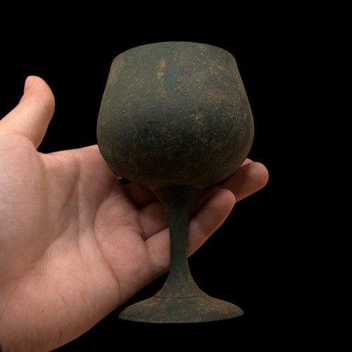 ANCIENT ROMAN BRONZE WINE CUP FROM CIRCA 1st CENTURY AD | eBay