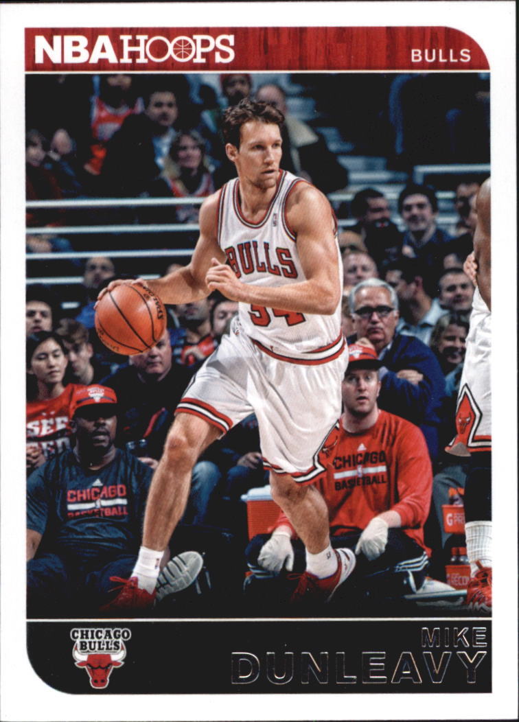 2014-15 Hoops Red Backs Chicago Bulls Basketball Card #45 Mike Dunleavy ...