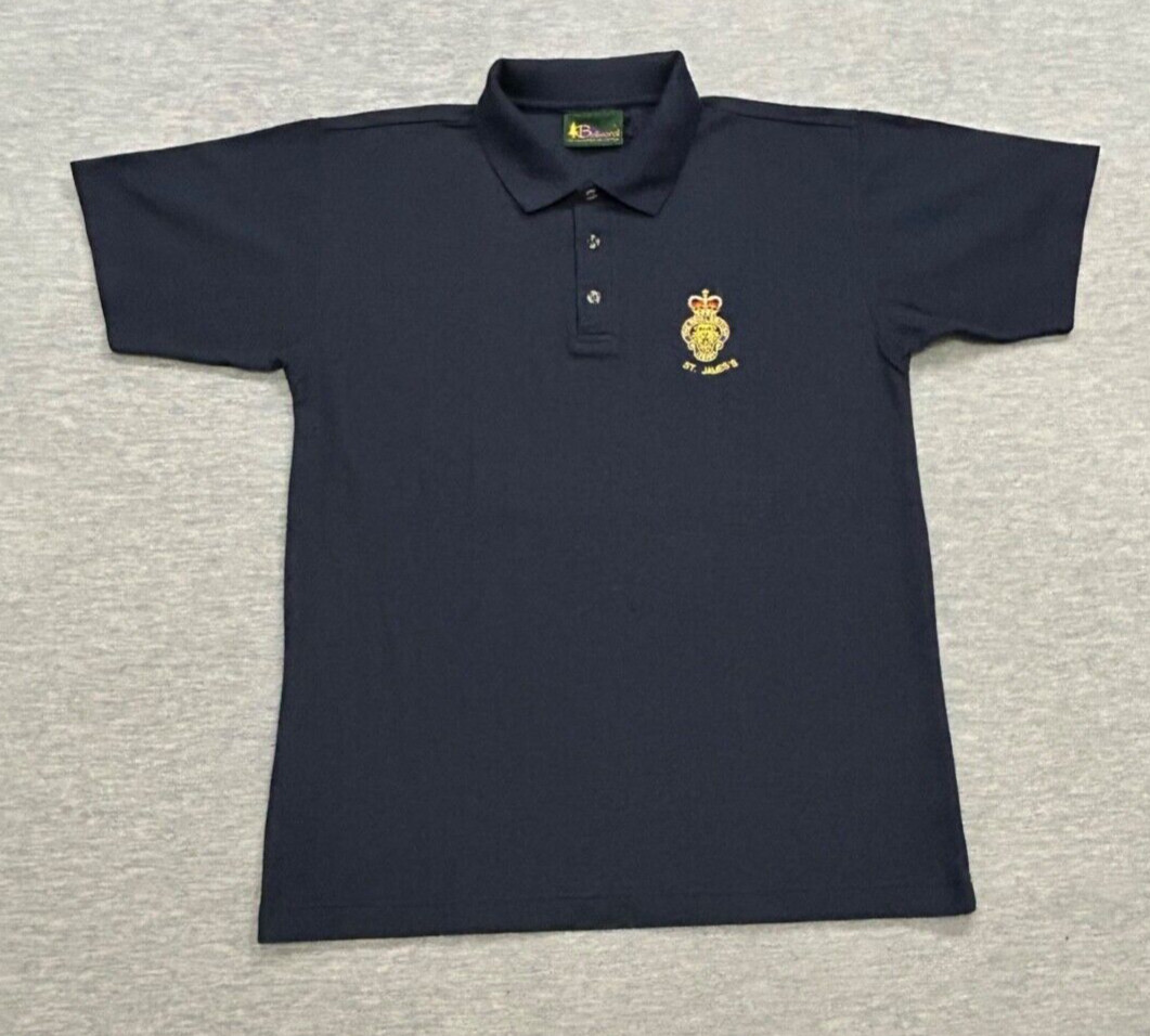 The Royal British Legion Polo Shirt Mens Large Blue S… - Gem