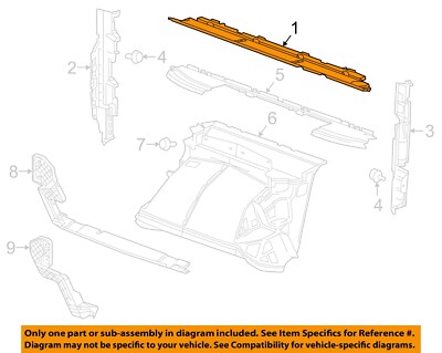 GM OEM Upper Baffle 23390788 | eBay