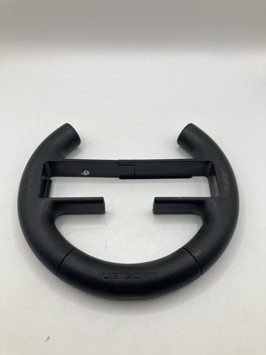 Ubisoft Steering Wheel For Nintendo Wii - Black - Mario Kart 8888992400 ...