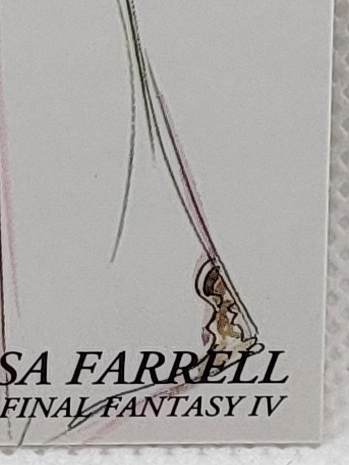 Rosa Farrell Final Fantasy Art Museum FINAL FANTASY Ⅳ Trading Card Made ...