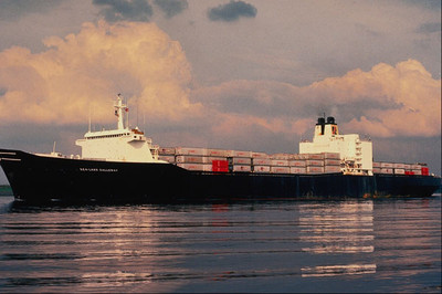 535073 American Container Ship SEA LAND GALLOWAY A4 Photo Print | eBay