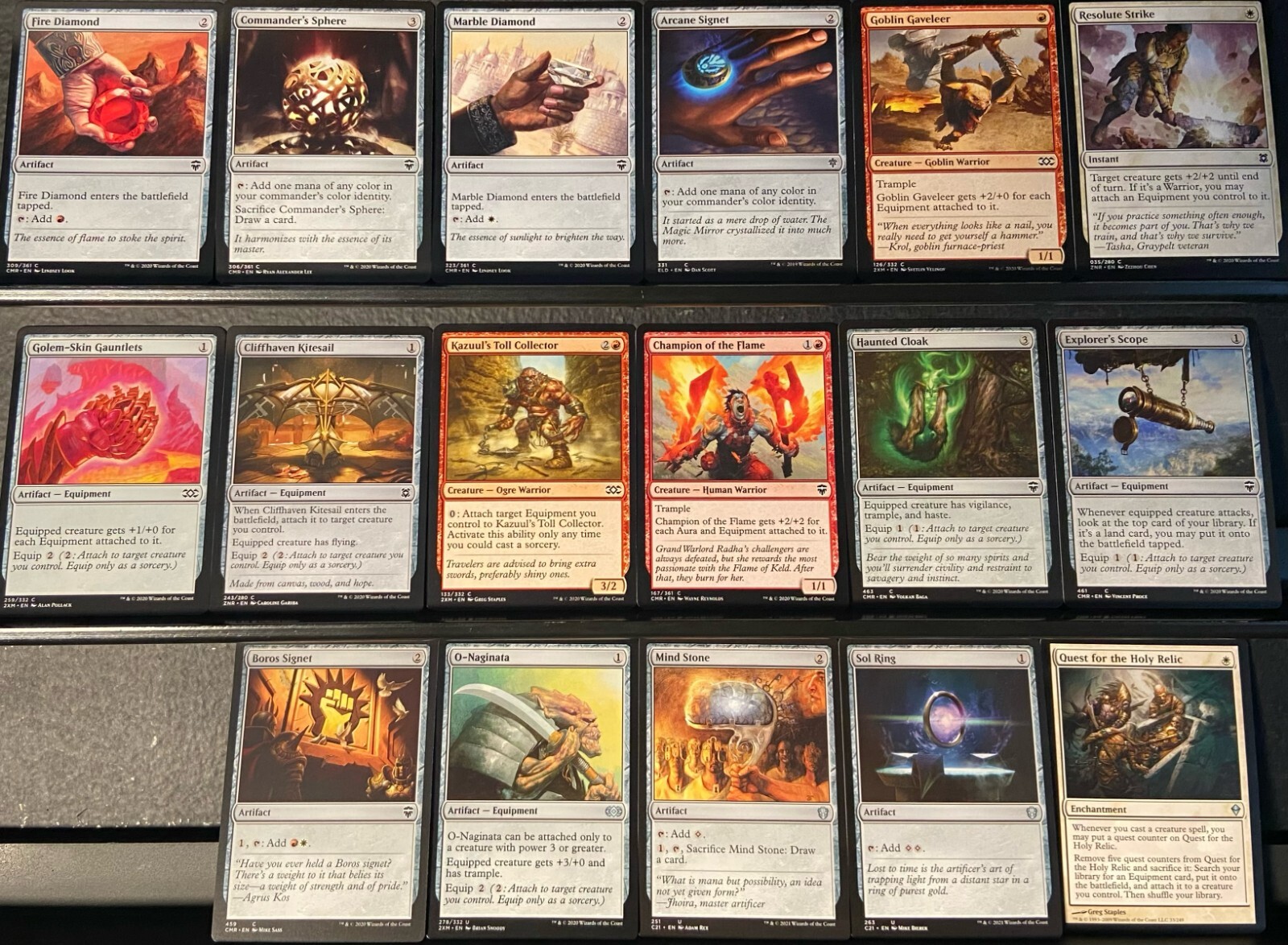 ***Custom Commander Deck*** Akiri, Fearless Voyager - Equipment - Magic ...