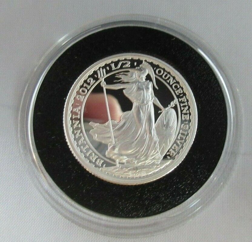 UK Royal Mint Silver Britannia 1997 - 2021 1/2 oz Silver £1 coins Multi ...