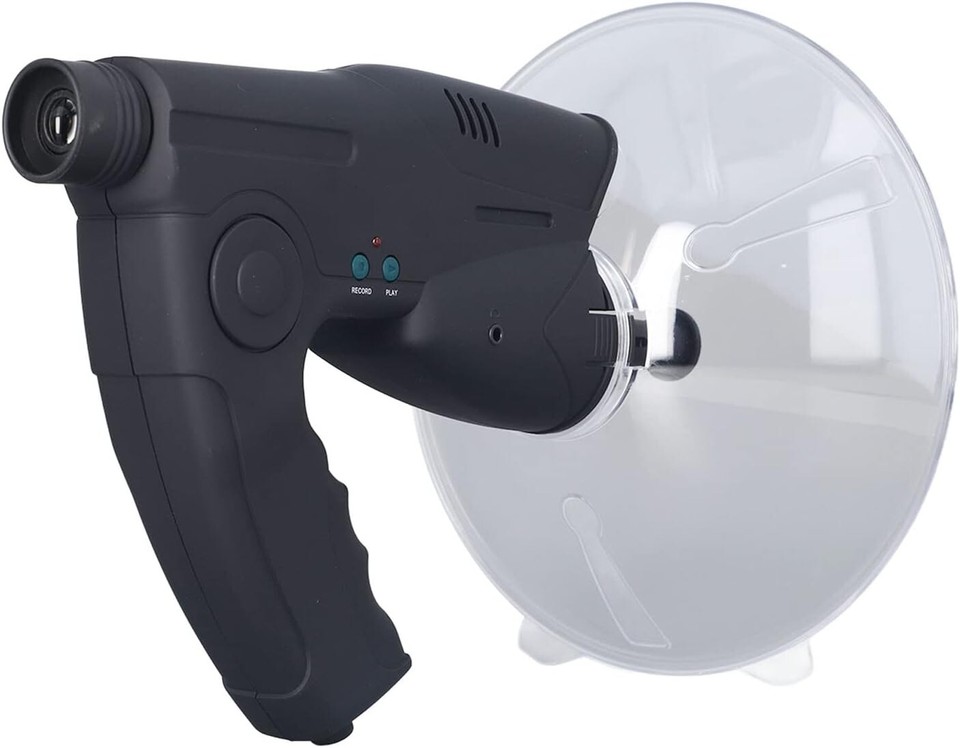 Long-Distance Listening Device with Parabolic Microphone for Nature ...