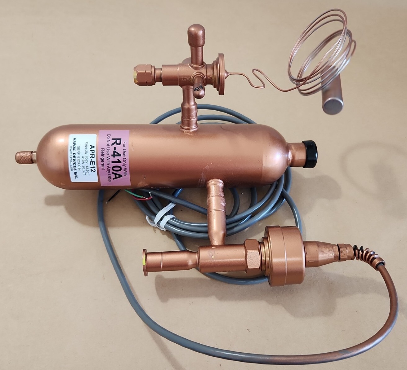 *BRAND NEW* Rawal APR-410-E12 Thermal Gas Valve R-410A APR-E12 ...