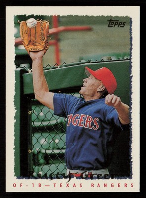 Rusty Greer 1995 Topps #279 Texas Rangers Baseball Card | eBay