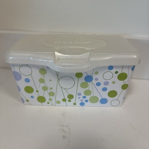 Huggies Wipes Container Full Size Pop Up Feature Empty Plastic White ...