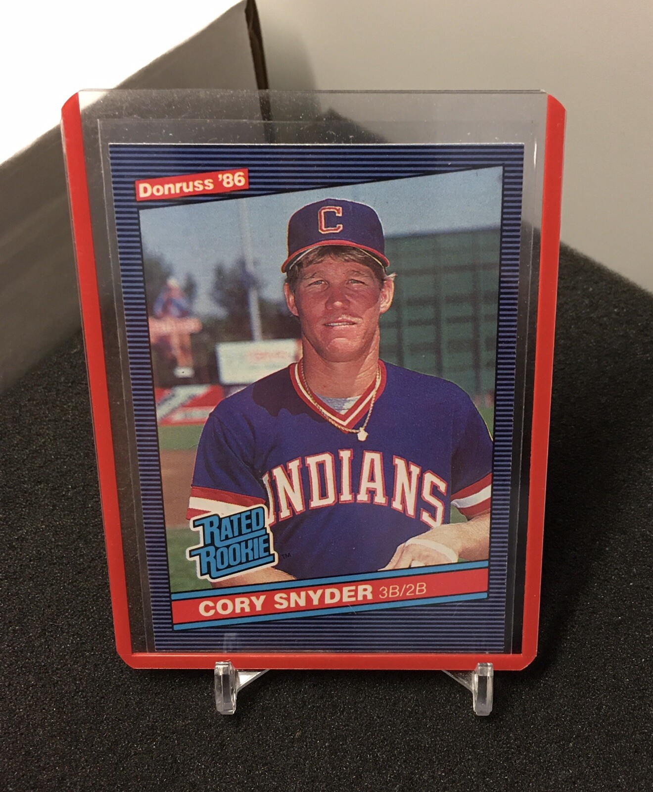 Cory Snyder Rated Rookie 1986 Donruss card 29 Cleveland Indians RC | eBay
