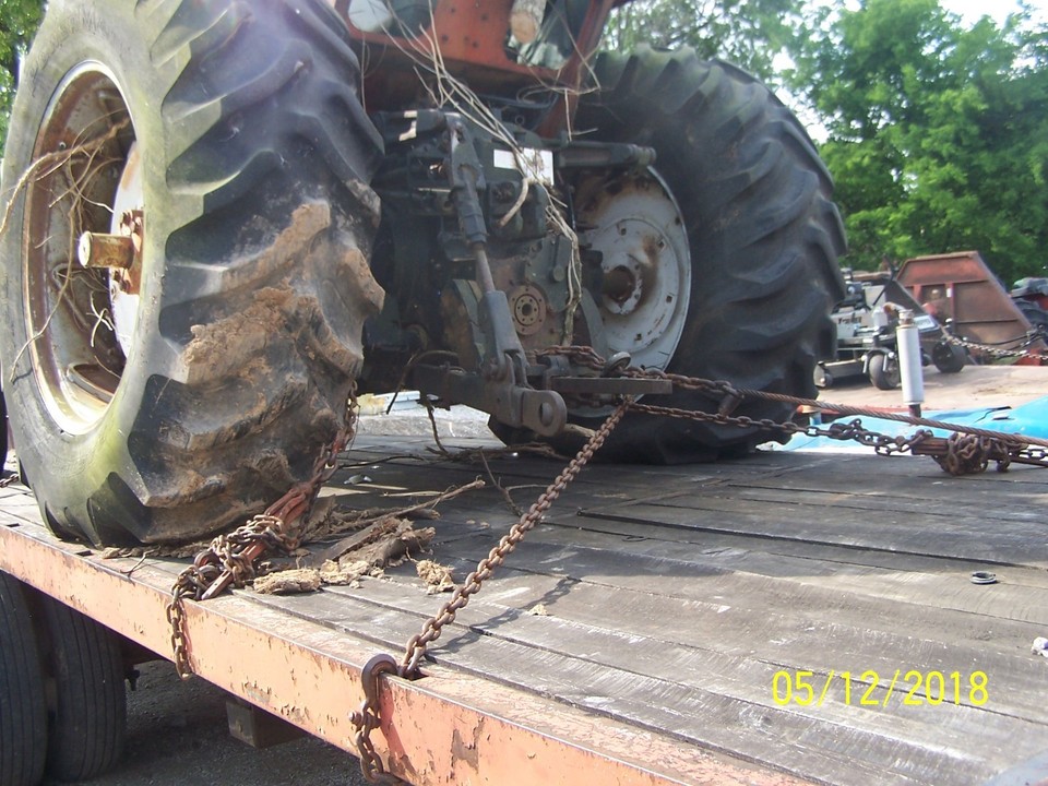 AC ALLIS CHALMERS 7020 TRACTOR WITH FRONT WEIGHTS | eBay