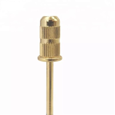 Gold Mandrel Bit For Electric Nail File Acrylic UV Gel | eBay