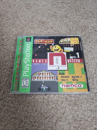 Namco Museum Volume 1 PS1 (Playstation) Greatest Hits Complete ...