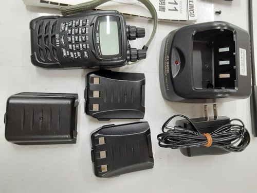 ALINCO DJ-X11A Wideband Wireless Handheld Scanner Radio Receiver Black ...