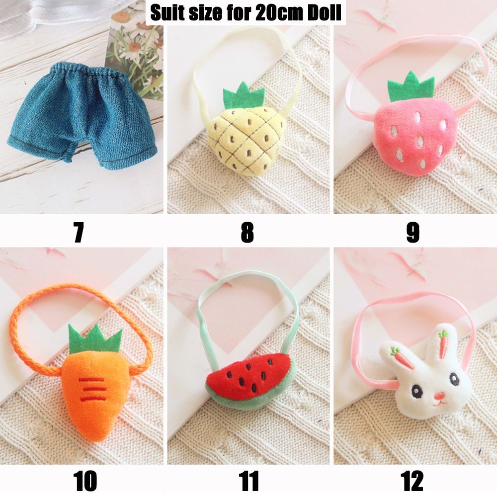 Pants Bag Soft Doll Baby Doll Clothes Hoodies Doll Clothes Suit Toy ...