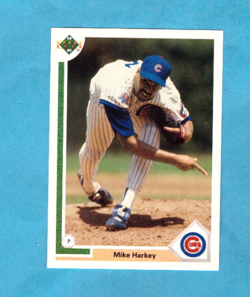 1991 Upper Deck Baseball Card #475 Mike Harkey Cubs | eBay
