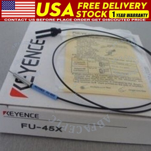 Keyence FU-45X Fiber Optic Sensor FU45X Digital Fiber Unit New Shipping ...